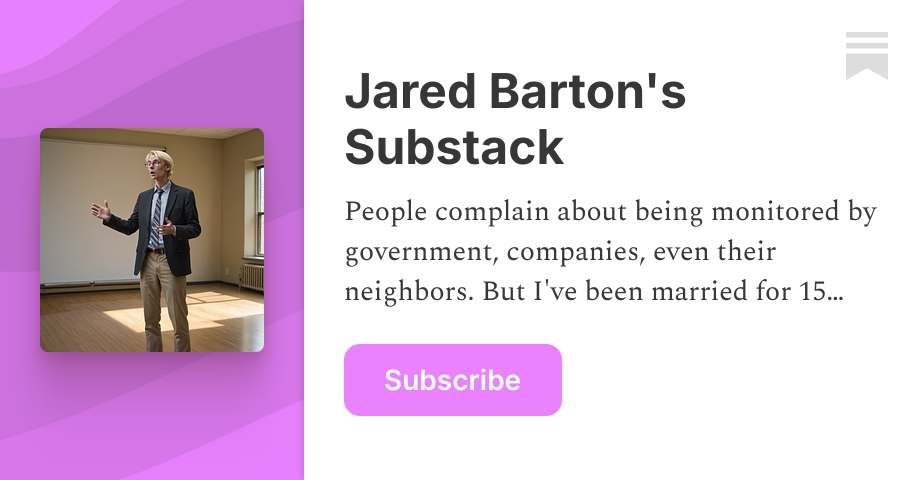 Jared Barton's Substack | Substack