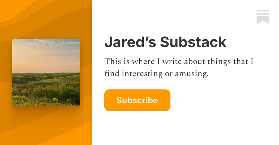 Jared’s Substack | Jared Shetler | Substack
