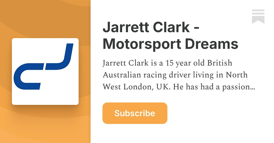Jarrett Clark - Motorsport Dreams | Russell Clark | Substack