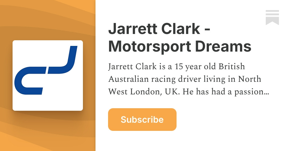 About - Jarrett Clark - Motorsport Dreams