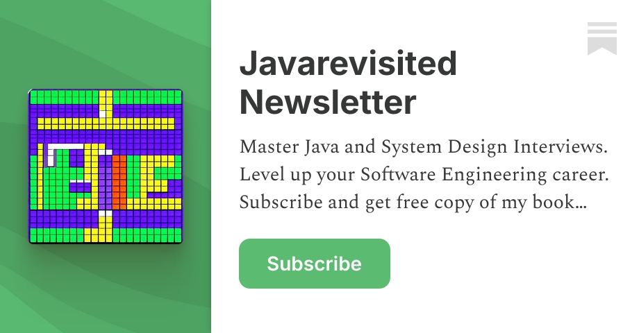 Javarevisited Newsletter | javinpaul | Substack