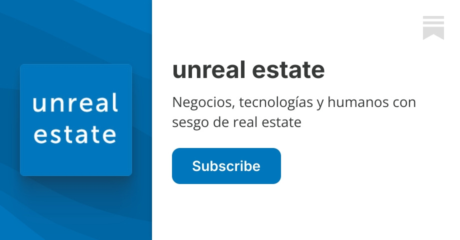 unreal estate | Javier Sánchez | Substack