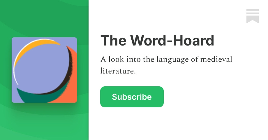 The Word-Hoard | Jay Giles | Substack