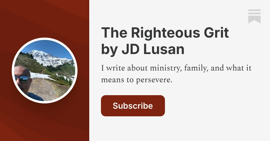 The Righteous Grit by JD Lusan | Substack