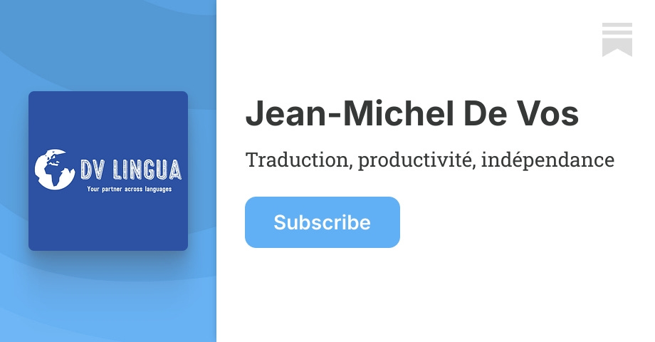 Jean-Michel De Vos | Substack