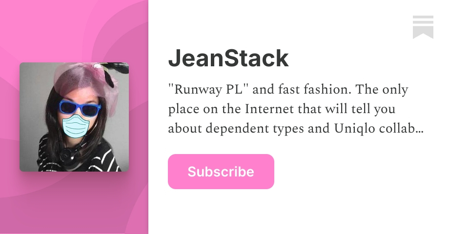 JeanStack | Jean Yang | Substack