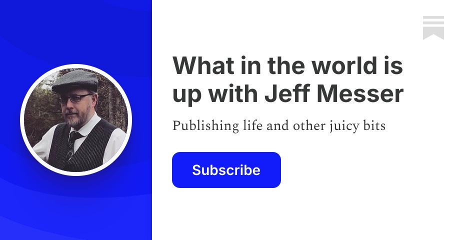 What in the world is up with Jeff Messer | Jeff Douglas Messer | Substack