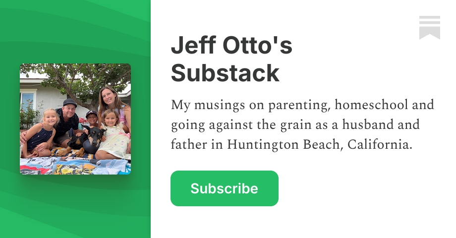 Jeff’s Substack | Jeff Otto | Substack