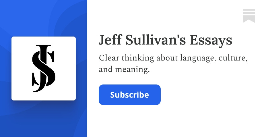 About - Jeff Sullivan's Essays