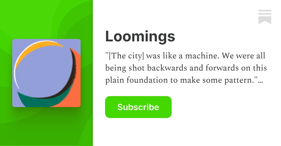 Loomings | J. | Substack