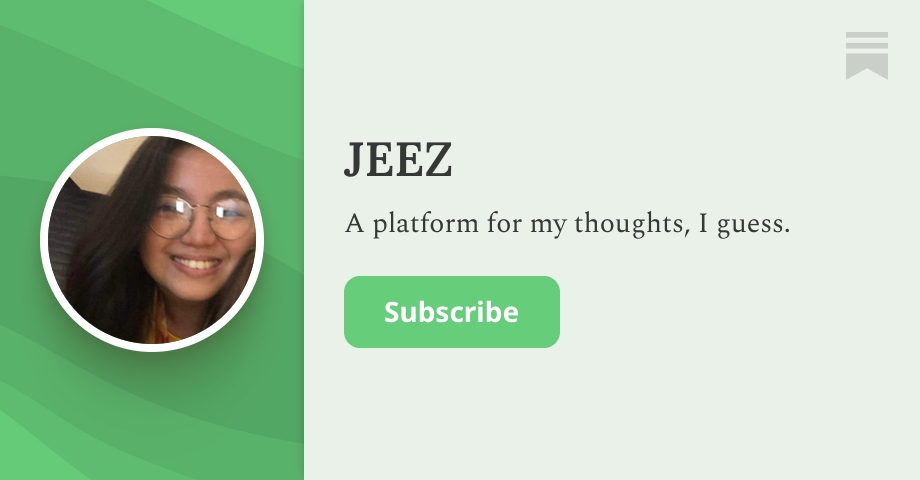 JEEZ | jenn | Substack