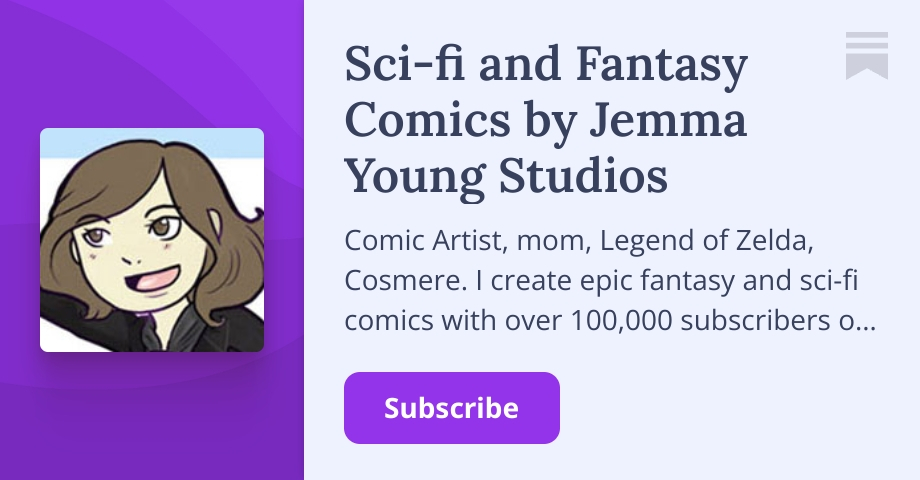 Sci-fi and Fantasy Comics by Jemma Young Studios | Jemma M Young | Substack