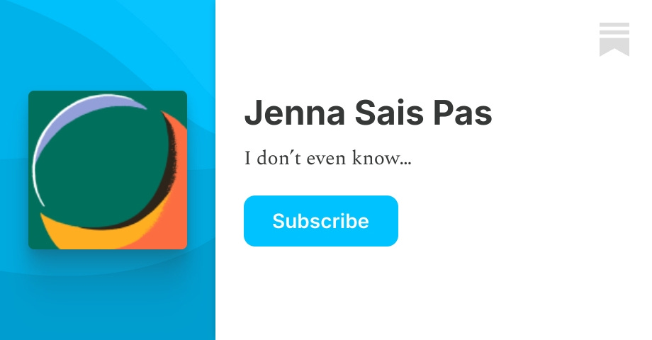 Jenna Sais Pas | Jenna Q | Substack