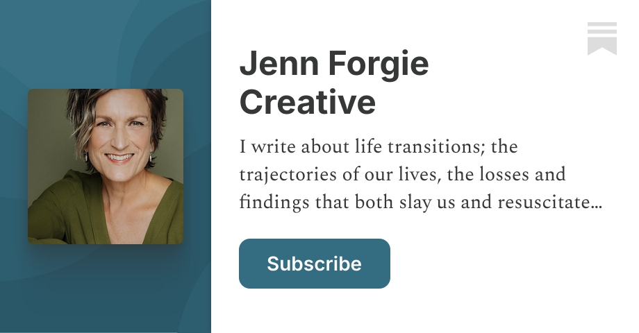 Jenn Forgie Creative | Substack