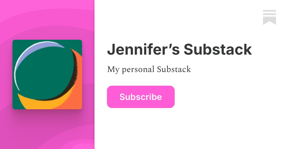 Jennifer’s Substack | JennyStokes | Substack