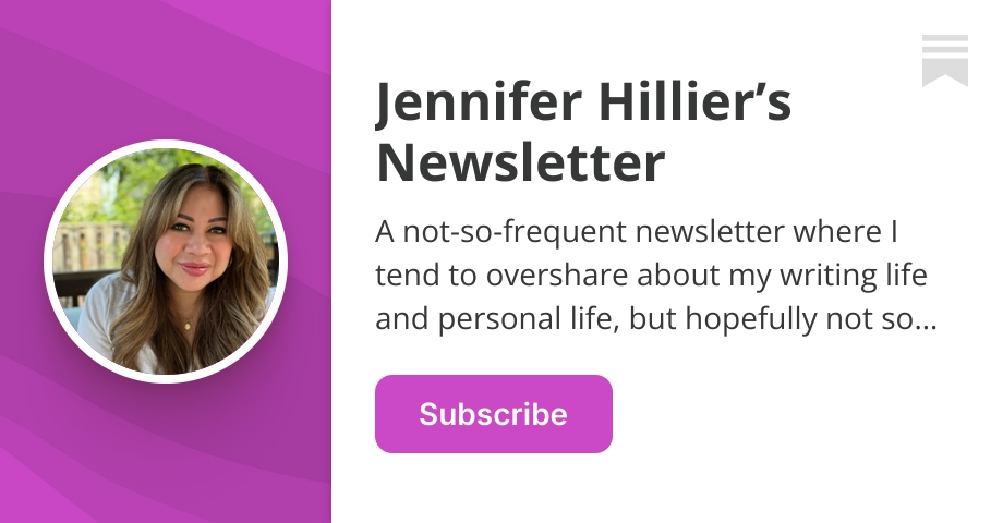 Jennifer Hillier’s Newsletter | Substack