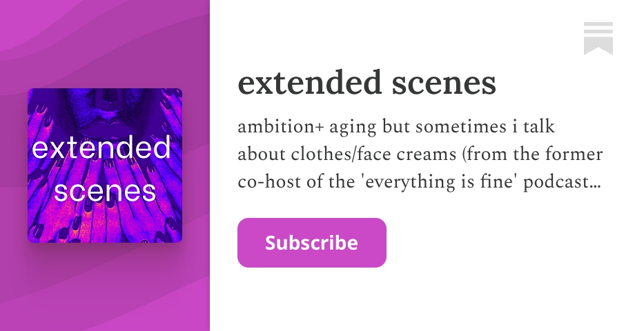 extended scenes | jenn romolini | Substack