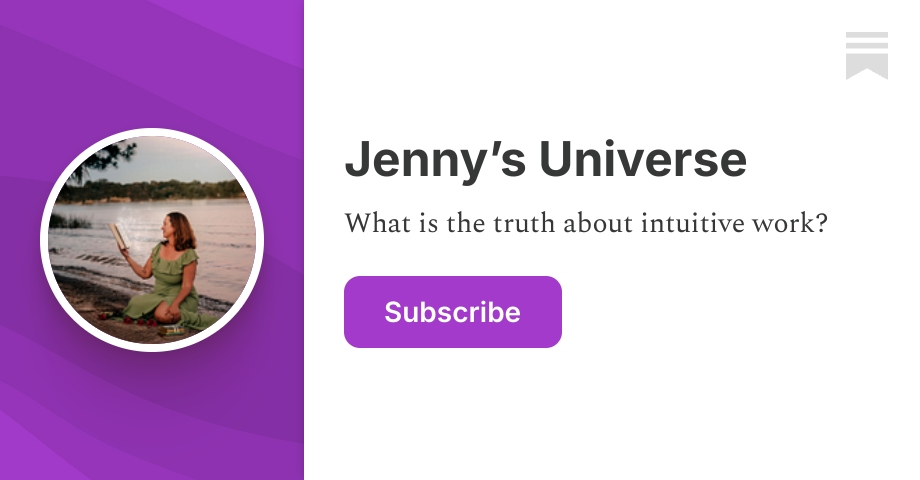 Jenny’s Universe | Jenny Tallent | Substack