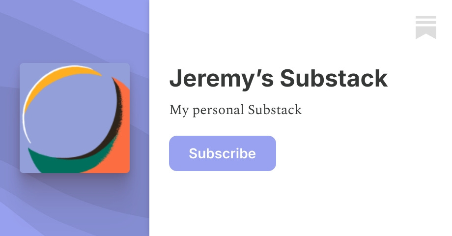 Jeremy’s Substack | Jeremy Han | Substack