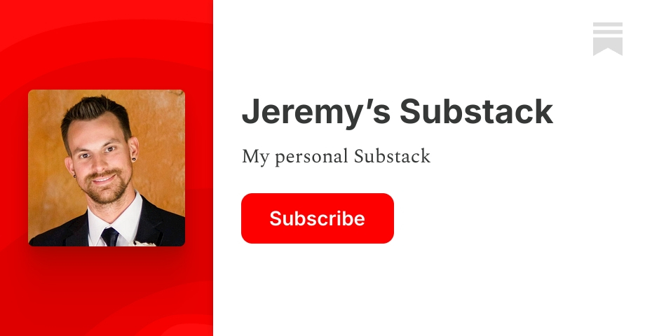 Jeremy’s Substack | Jeremy Parrott | Substack