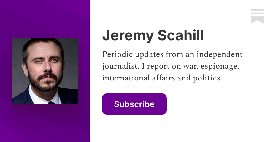 Jeremy Scahill | Substack