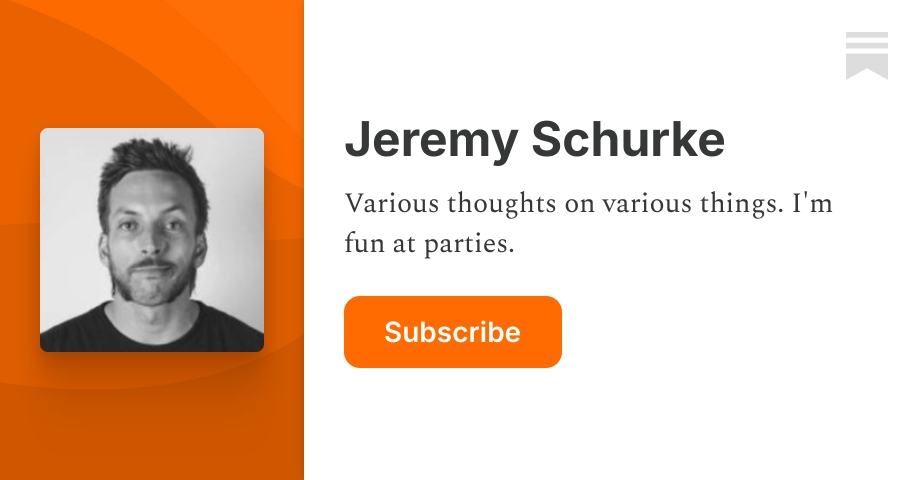 Jeremy Schurke | Substack