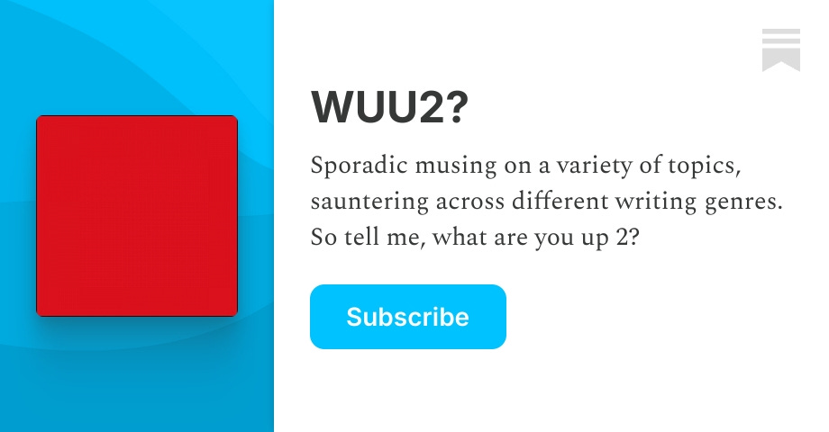 WUU2? | Jess Cole | Substack