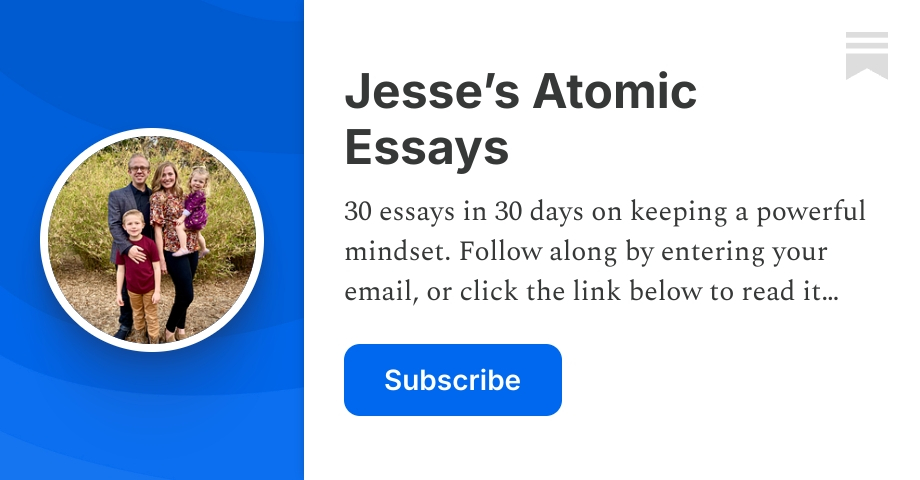 Jesse’s Atomic Essays | Jesse McIntosh | Substack