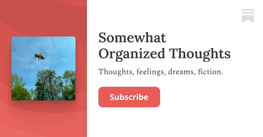 Somewhat Organized Thoughts | Jesse Lynn | Substack