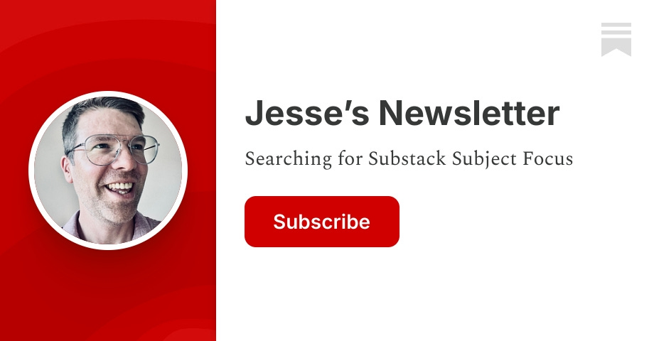 Jesse’s Newsletter | Jesse Shannon | Substack