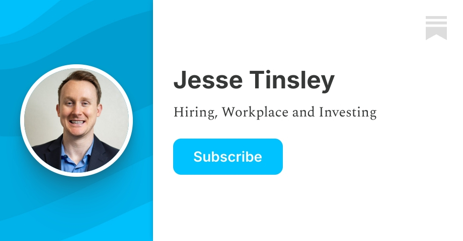 Jesse Tinsley | Substack