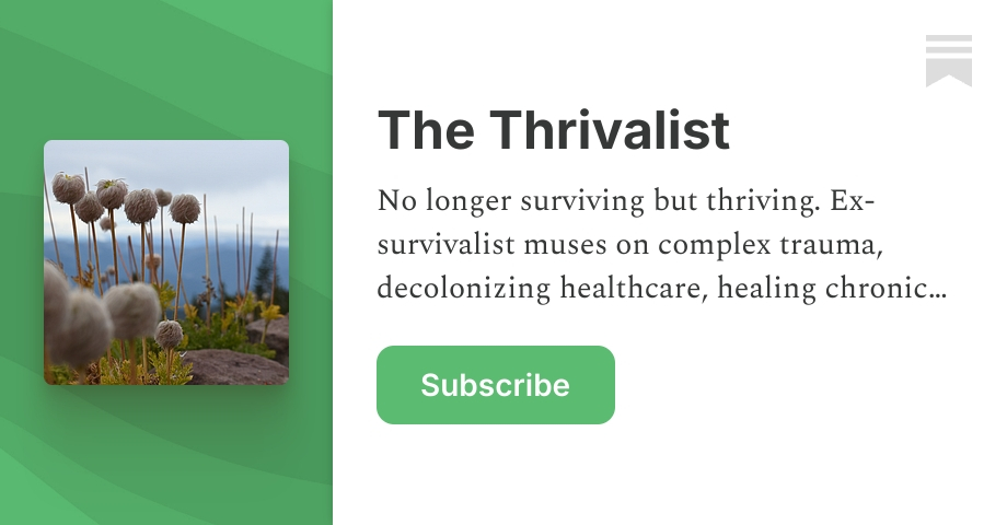 The Thrivalist | Jess Everett | Substack