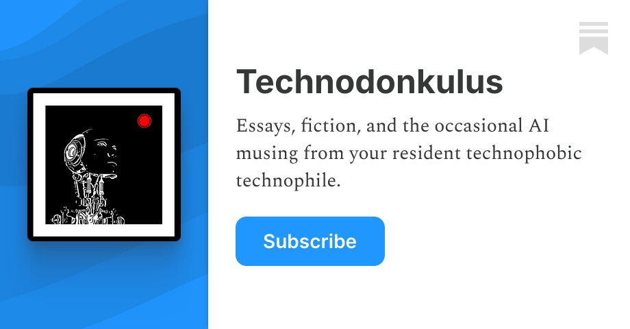 Technodonkulus | Jessica Powell | Substack