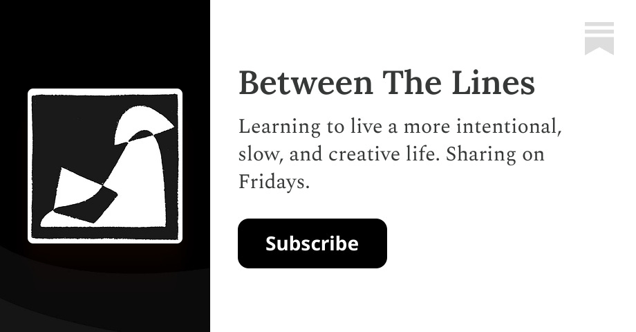 Between The Lines | Jessica Yolanda Kaye | Substack