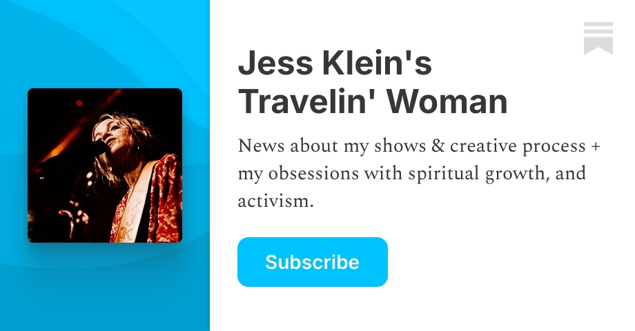 Jess Klein's Travelin' Woman | Substack