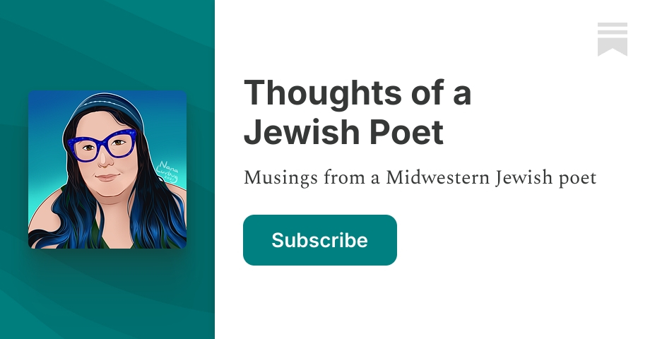 Thoughts of a Jewish Poet | Substack