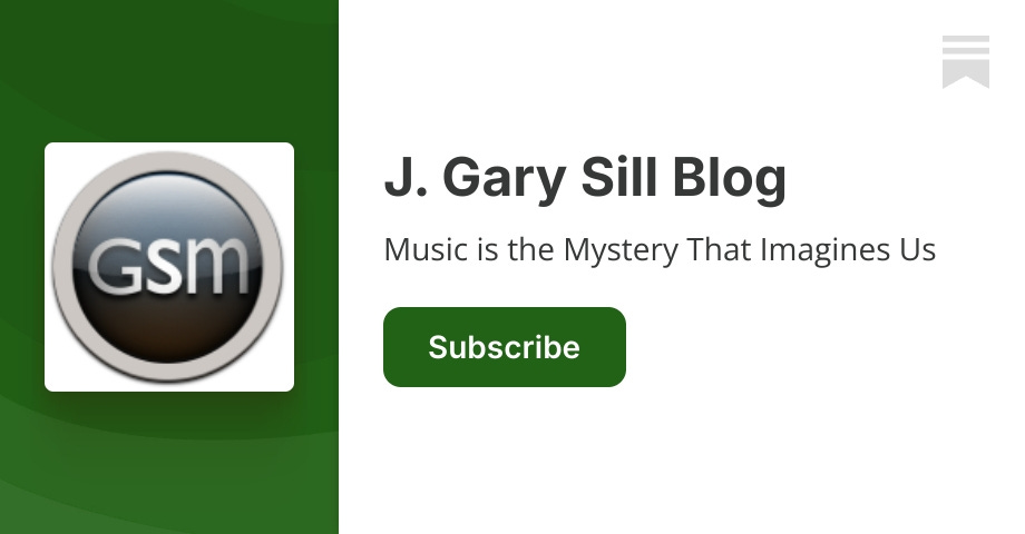 J. Gary Sill Blog | Substack