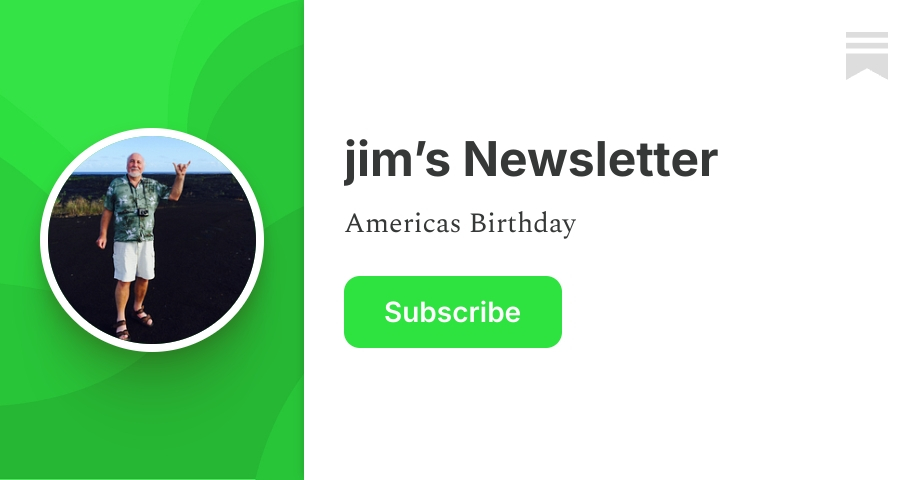 The Old Baywatcher - by jim fling - jim’s Newsletter