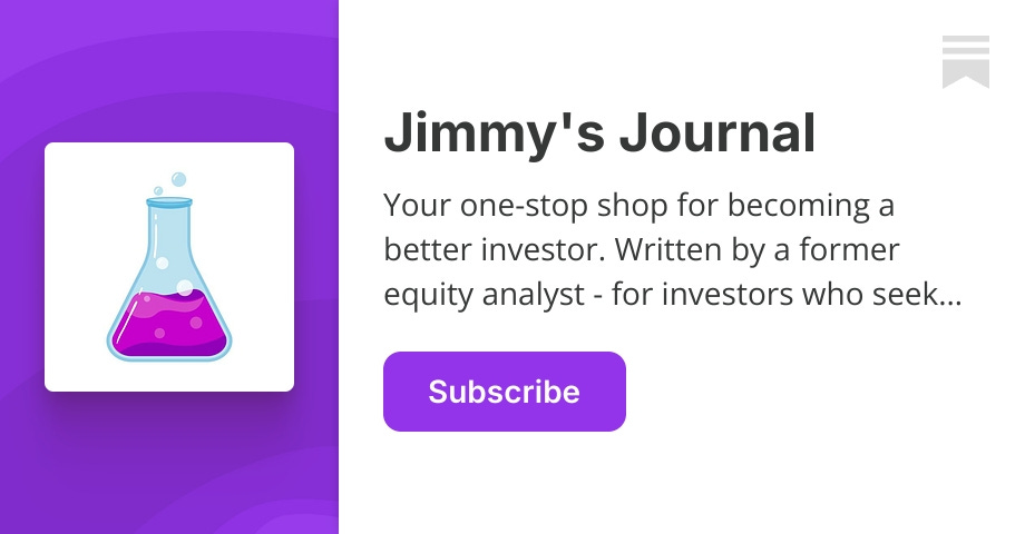Jimmy's Journal | Jimmy Investor | Substack