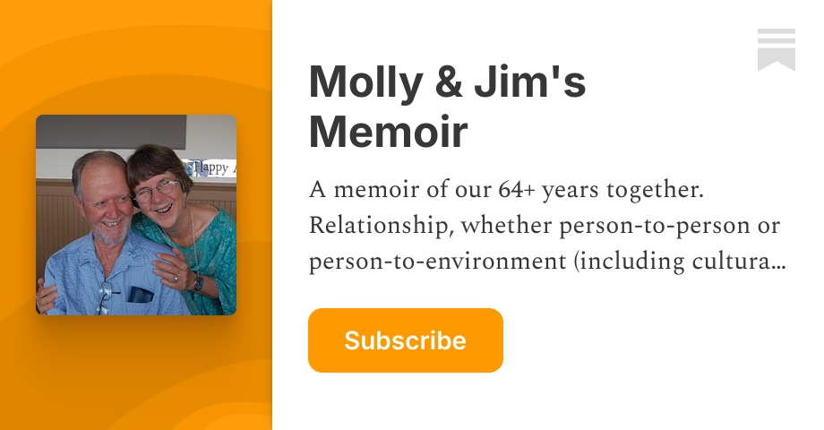 Molly & Jim's Memoir | Molly Brown | Substack