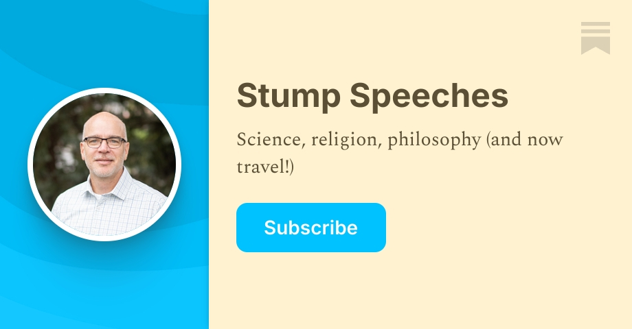 Stump Speeches | Jim Stump | Substack