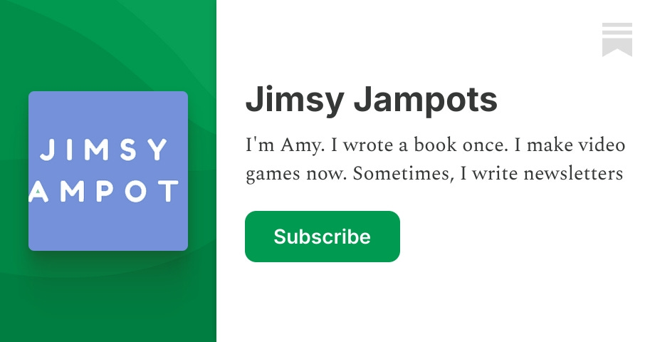 Jimsy Jampots | Amy Jones | Substack