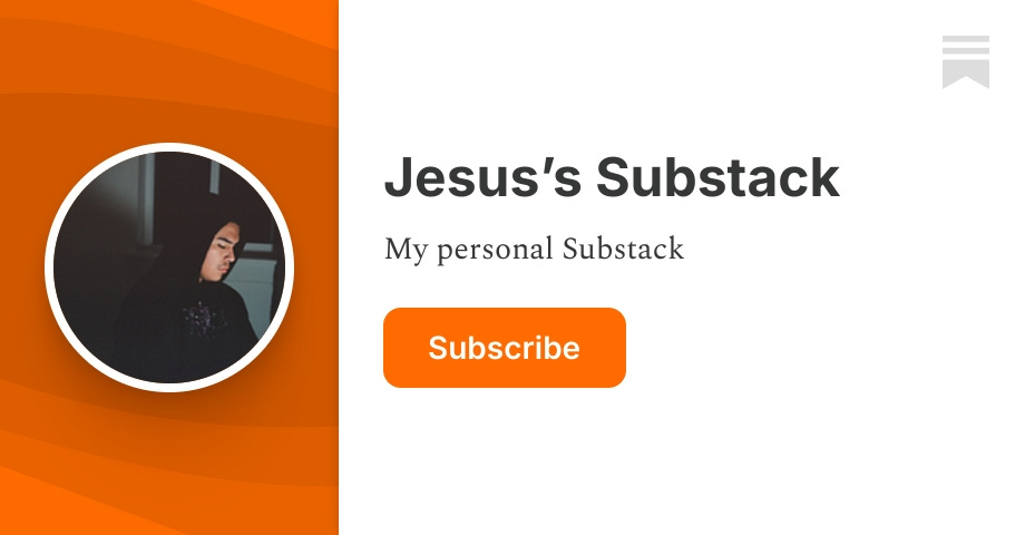 Jesus’s Substack | Substack