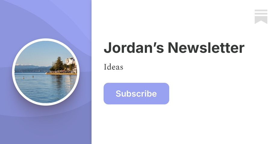 Jordan’s Newsletter | Jordan Smith | Substack