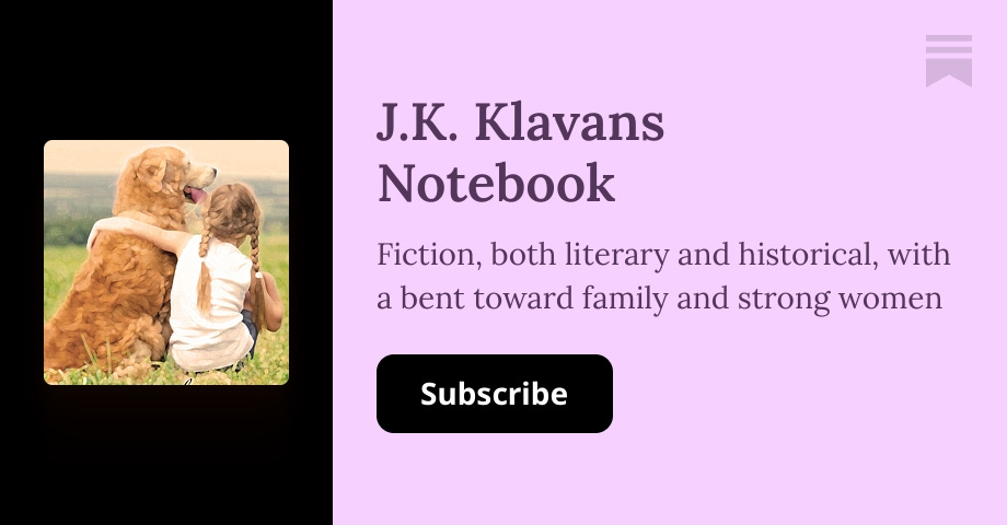 J.K. Klavans Notebook | Substack
