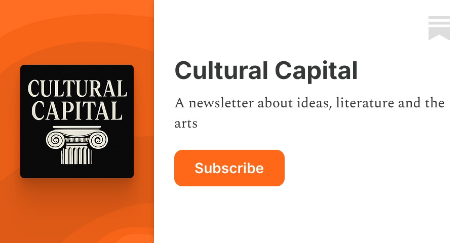 Cultural Capital | James Marriott | Substack