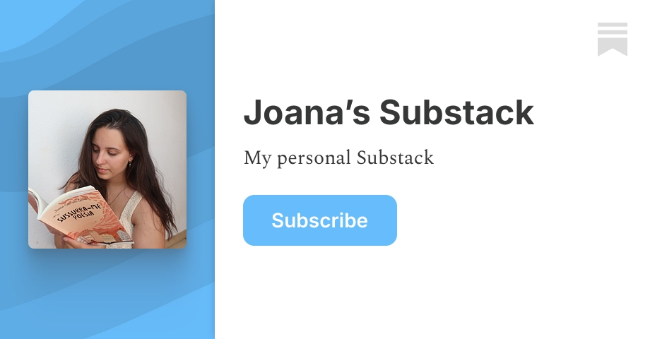 Joana’s Substack | Joana Caetano Gomes | Substack