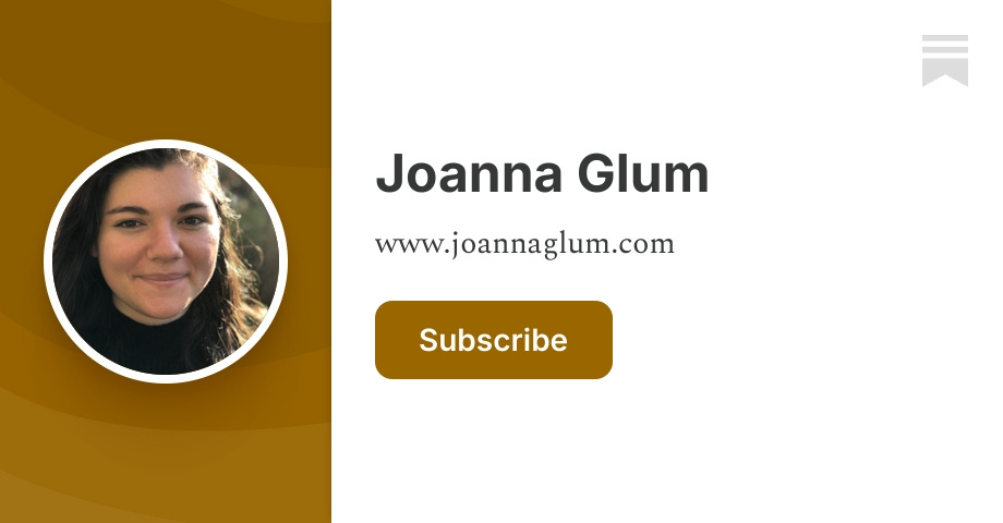 Joanna Glum | Substack