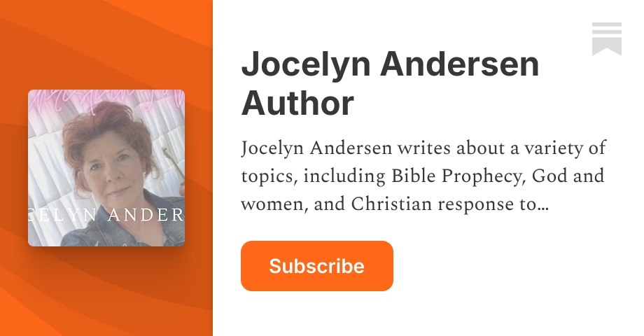 Jocelyn Andersen Author | Substack