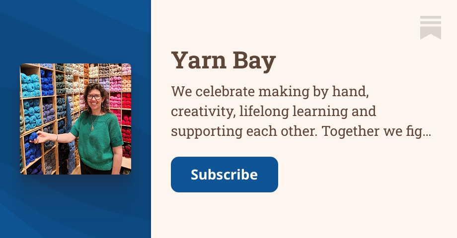 Yarn Bay | Jodie Morgan | Substack